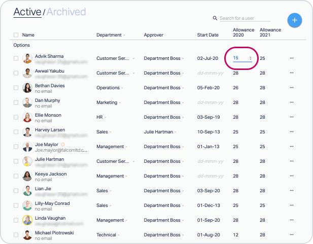 Set your annual allowances – Timetastic - Help Centre and Setup Guides