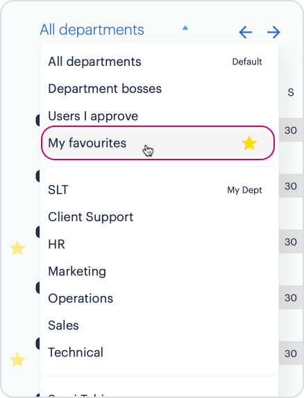 Wallchart and calendar – Timetastic - Help Centre and Setup Guides